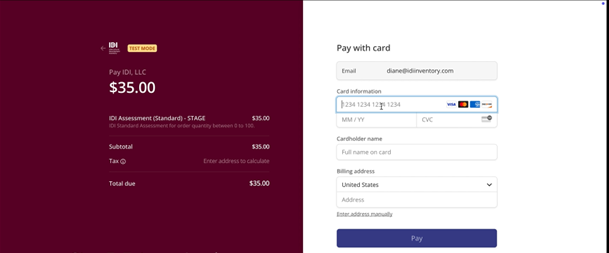 Placing a New IDI Order – IDI, LLC